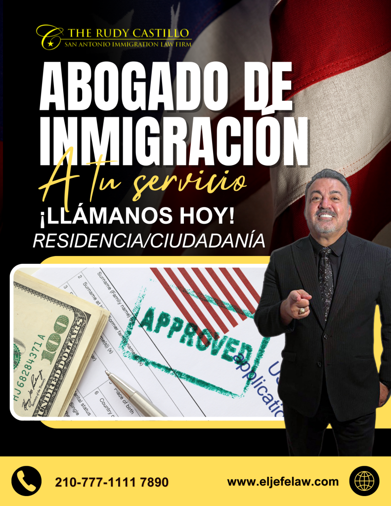 Ayuda con tu estatus migratorio - Rudy Castillo Law Firm, P.C.
